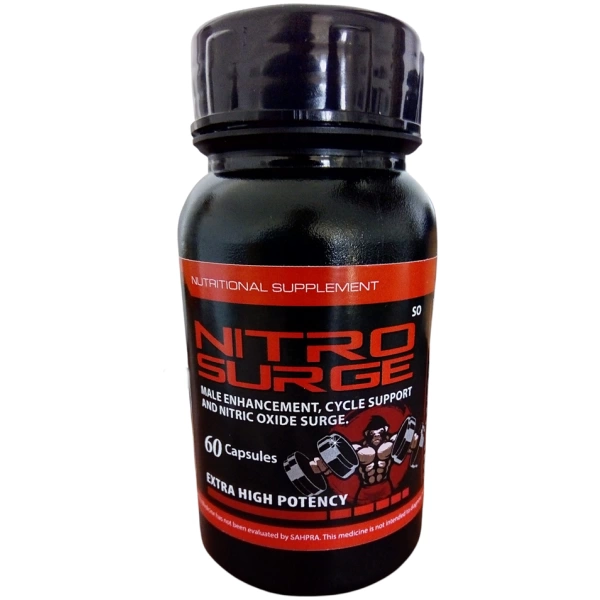 Nitro Surge Male Enhancement, Cycle Support and Nitric Oxide Surge 60's ...