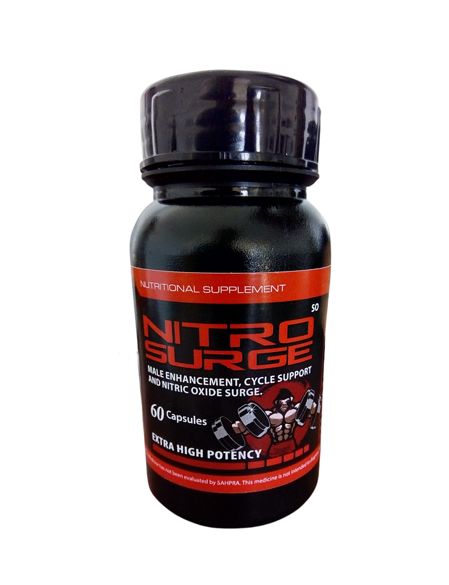 Nitro Surge Male Enhancement, Cycle Support and Nitric Oxide Surge 60's ...