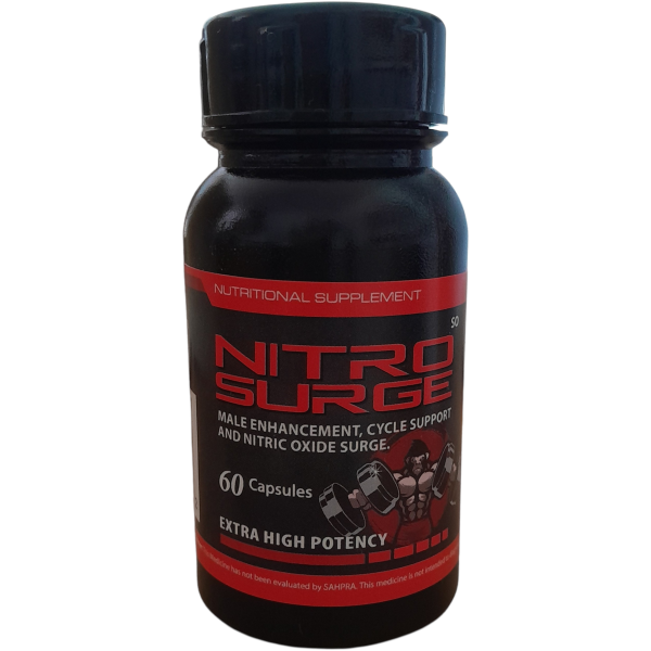 Nitro Surge Male Enhancement, Cycle Support and Nitric Oxide Surge 60's ...